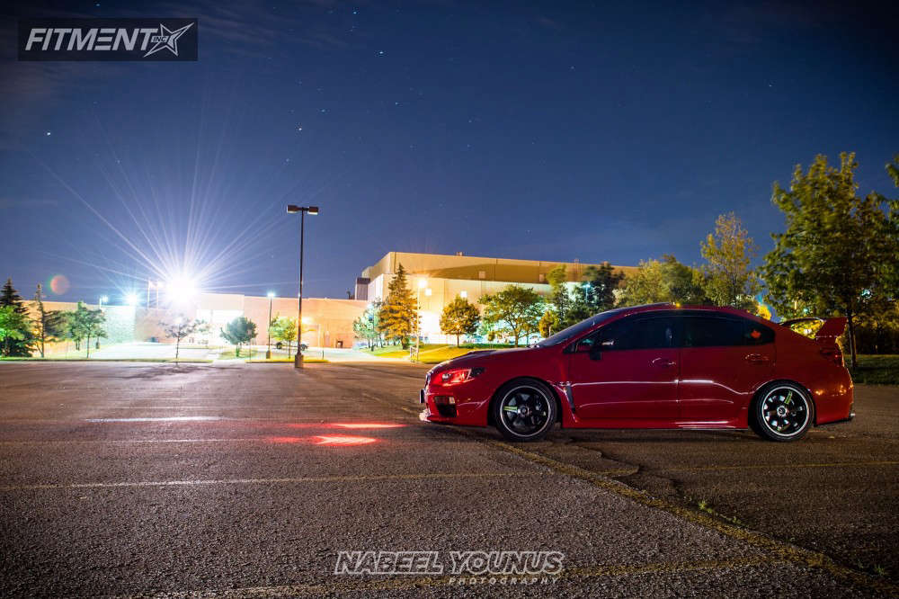 2015 Subaru WRX STI Limited with 18x10 Volk Te37sl and Yokohama 265x35 on Coilovers | 259571 ...