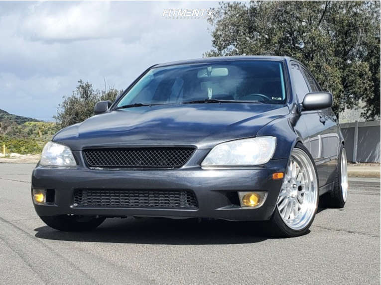 2003 Lexus IS300 Base with 19x9.5 ESR Sr05 and Nitto 235x35 on Lowering ...