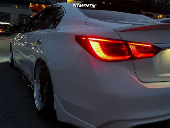 2018 INFINITI Q50 Luxe with 19x9.5 Aodhan Ds07 and Continental 235x40 ...