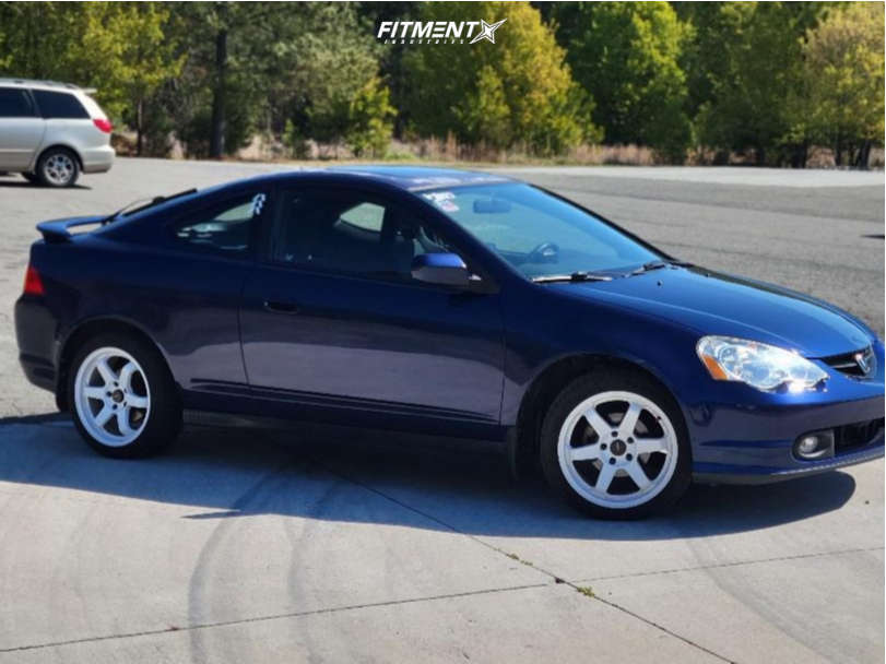 2004 Acura RSX Base with 17x8 AVID1 Av6 and Michelin 215x45 on Stock ...