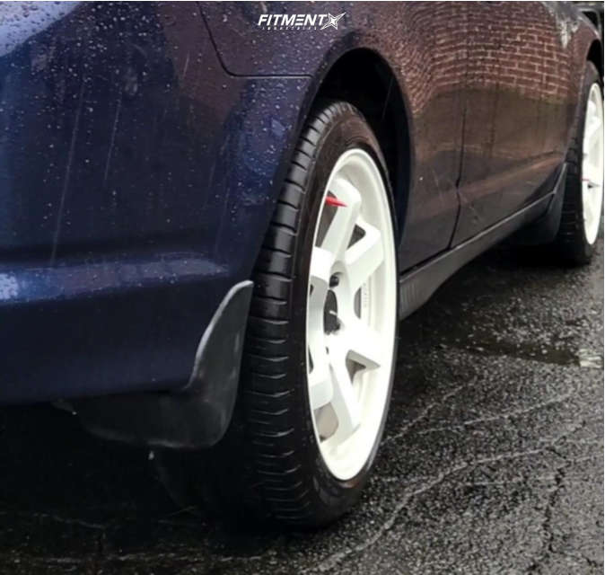 2004 Acura RSX Base with 17x8 AVID1 Av6 and Michelin 215x45 on Stock ...