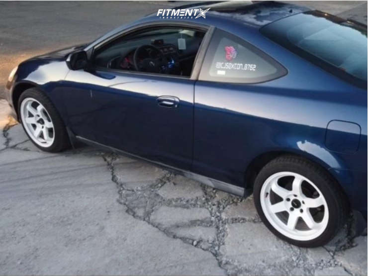 2004 Acura RSX Base with 17x8 AVID1 Av6 and Michelin 215x45 on Stock ...