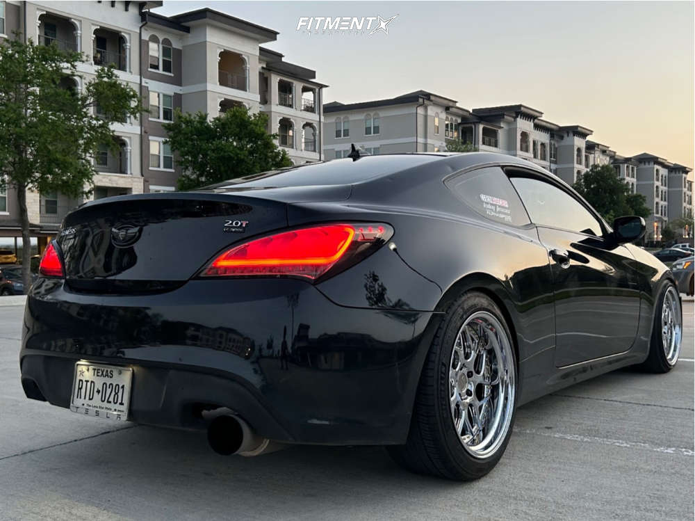 2014 Hyundai Genesis Coupe 2.0T R-Spec with 19x9.5 Aodhan Ds01 and ...