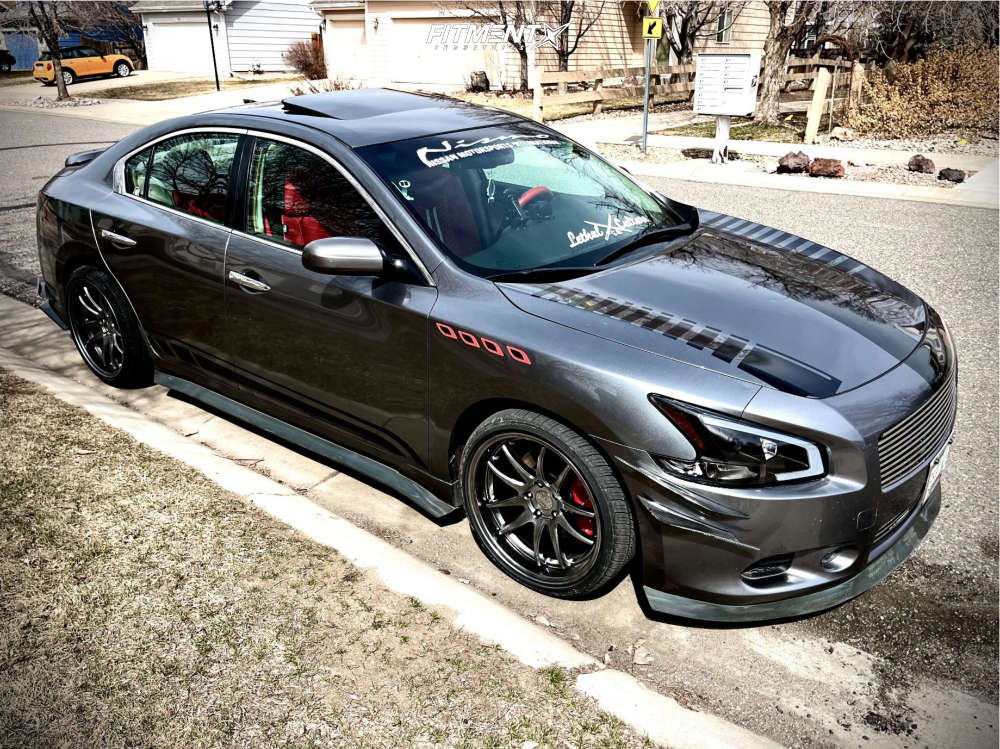 2014 Nissan Maxima S with 19x9.5 Aodhan Ds02 and Vercelli 275x30 on ...