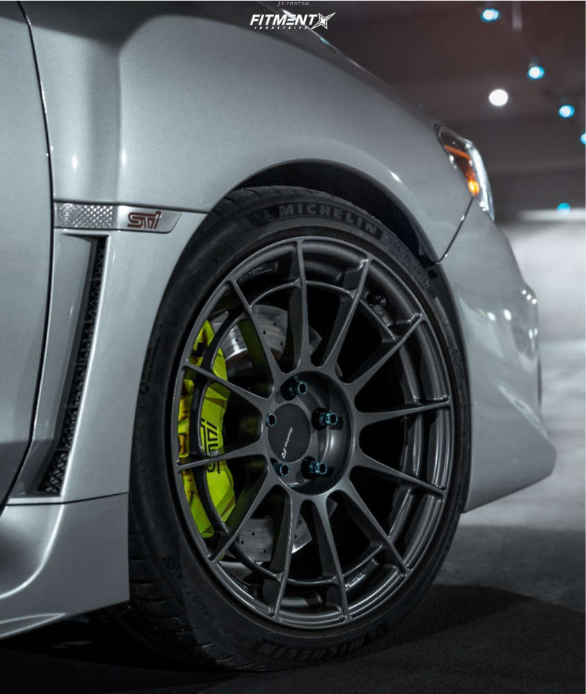 2020 Subaru WRX STI Sport-tech with 18x9.5 Enkei Nt03rr and Michelin ...