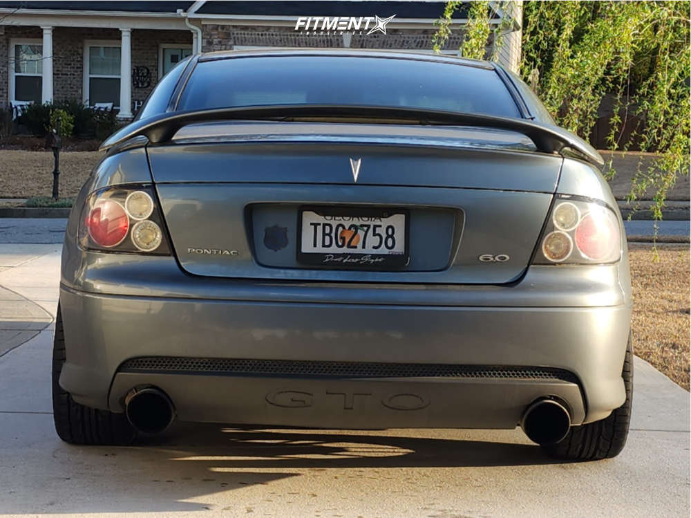 2006 Pontiac GTO Base with 18x9 XXR 526 and Nitto 235x40 on Coilovers ...