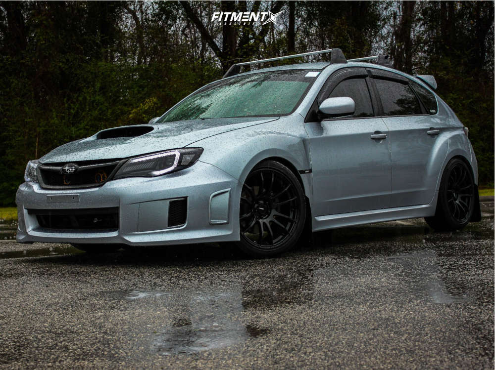 2013 Subaru WRX Base with 18x8.5 AVID1 Av20 and Vercelli 235x40 on ...