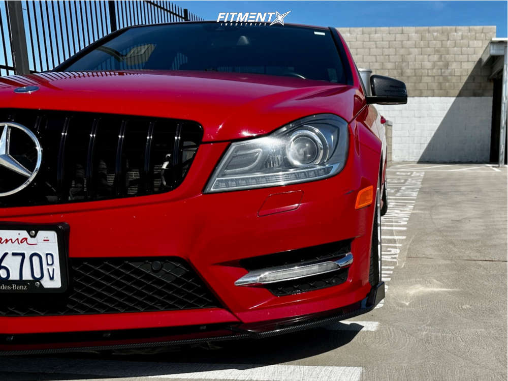 2013 Mercedes-Benz C300 4Matic Sport with 18x8.5 3SDM 0.04 and Vercelli ...