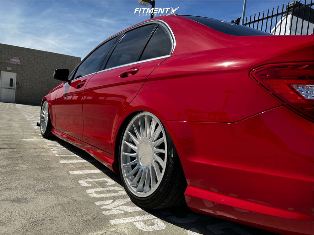 2013 Mercedes-Benz C300 4Matic Sport with 18x8.5 3SDM 0.04 and Vercelli ...