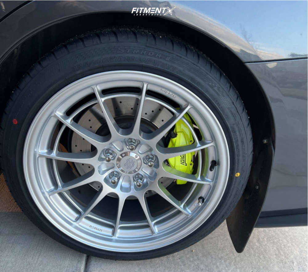 2021 Subaru WRX STI Base with 18x9.5 Enkei Nt03 and Vercelli 235x40 on ...