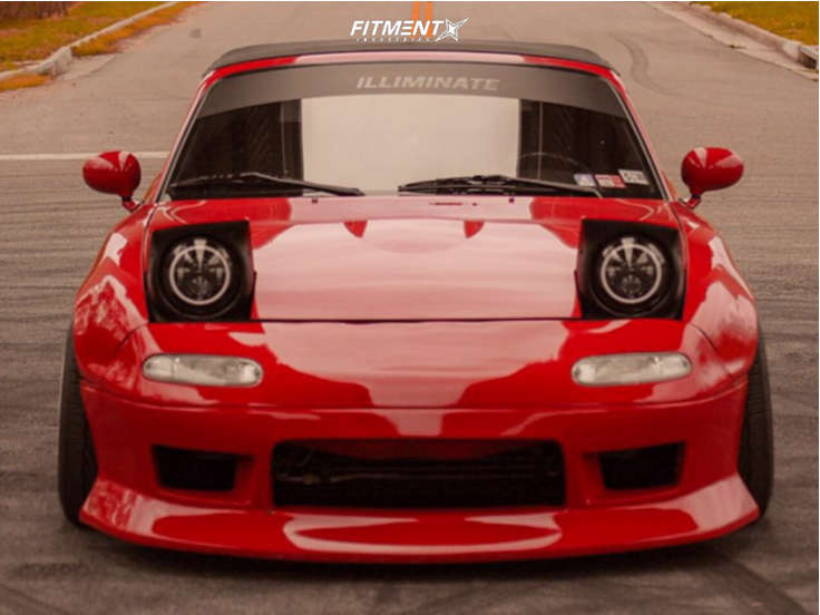 1990 Mazda Miata Base with 15x8 MST Time Attack and Toyo Tires 195x45 ...