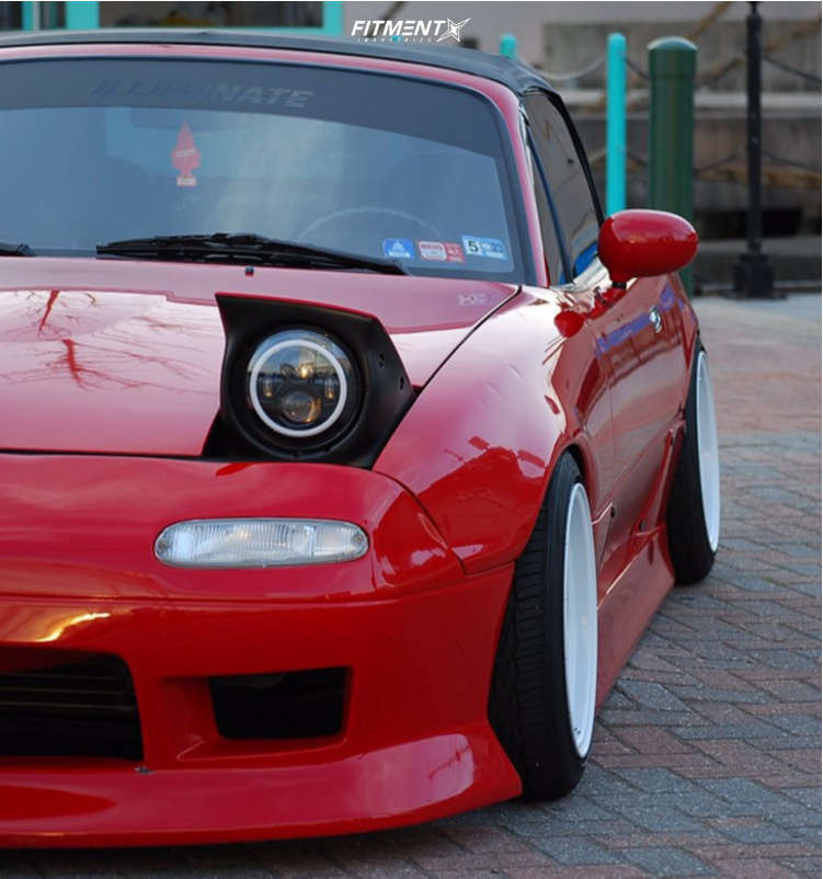 1990 Mazda Miata Base with 15x8 MST Time Attack and Toyo Tires 195x45 ...