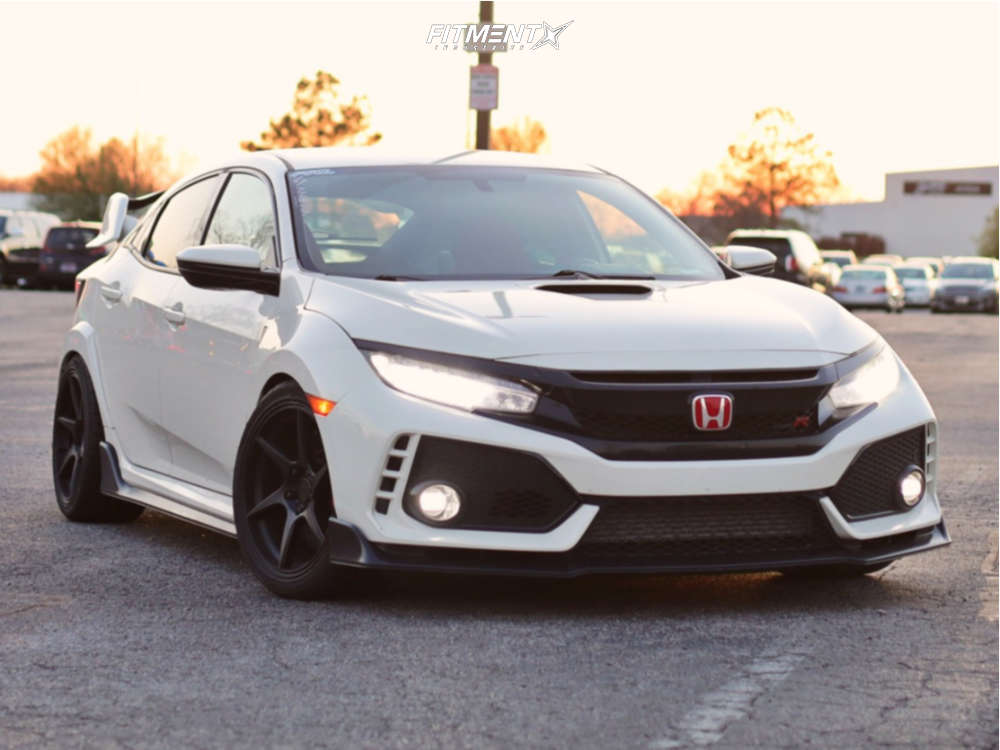 2017 Honda Civic Type R with 18x9.5 Anovia Titan and Kenda 265x35 on ...