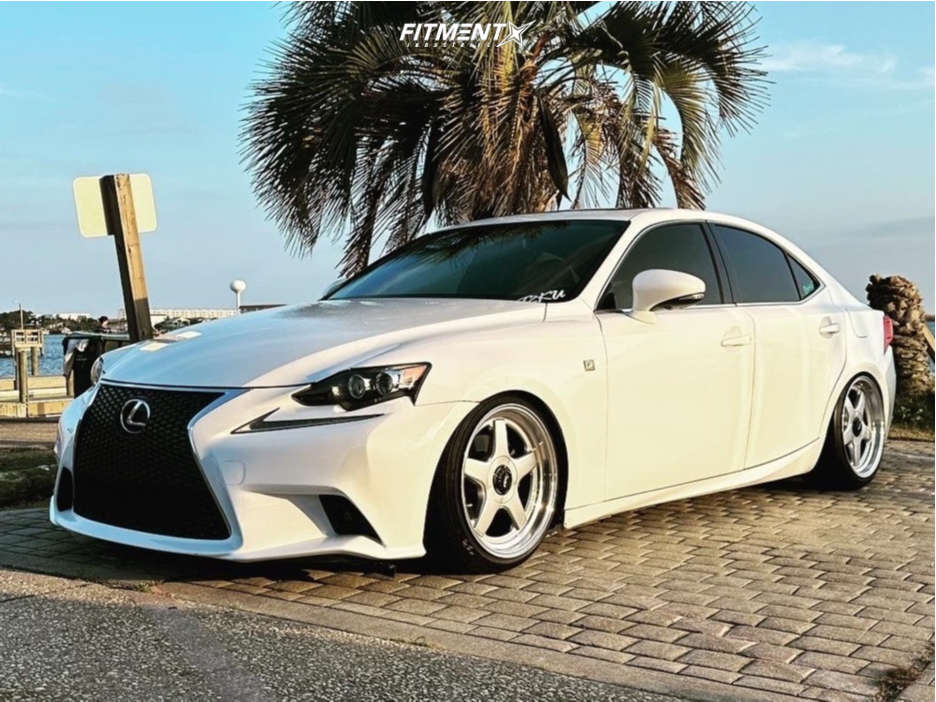 2014 Lexus IS250 F Sport with 18x9.5 Revolve Apvd No 0520 and Lexani ...