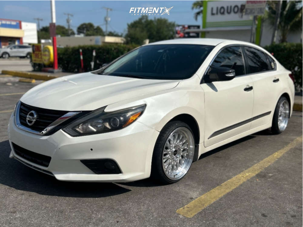 2016 Nissan Altima SR with 18x8.5 ARC Ar1 and Atlas 215x35 on Stock ...