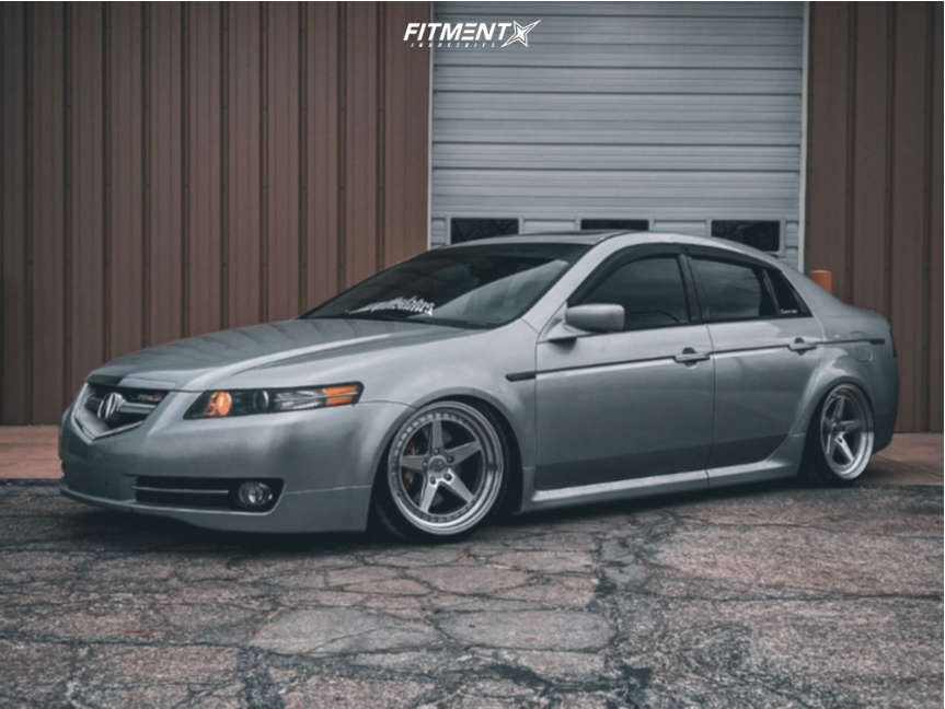 2007 Acura TL Type-S with 18x9.5 Aodhan Ds05 and Atlas 225x35 on ...