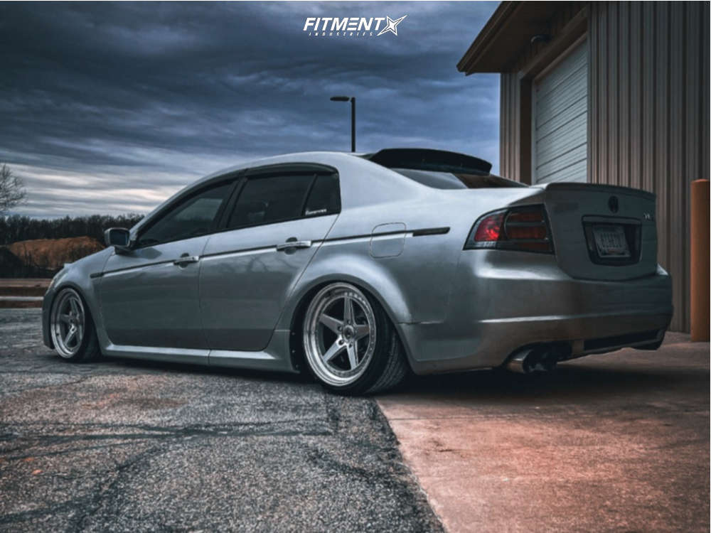 2007 Acura TL Type-S with 18x9.5 Aodhan Ds05 and Atlas 225x35 on ...