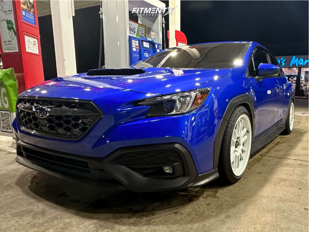 2022 Subaru WRX Premium with 18x9.5 Cosmis Racing Xt-206r-ff and Dunlop 245x40 on Coilovers ...