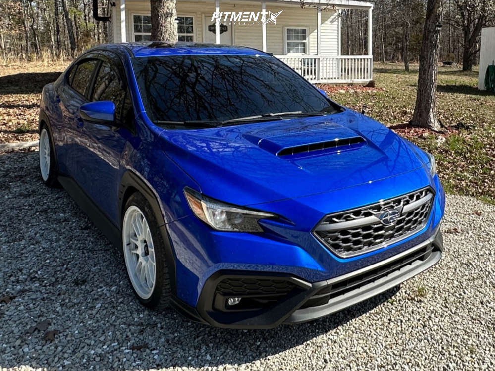 2022 Subaru WRX Premium with 18x9.5 Cosmis Racing Xt-206r-ff and Dunlop ...