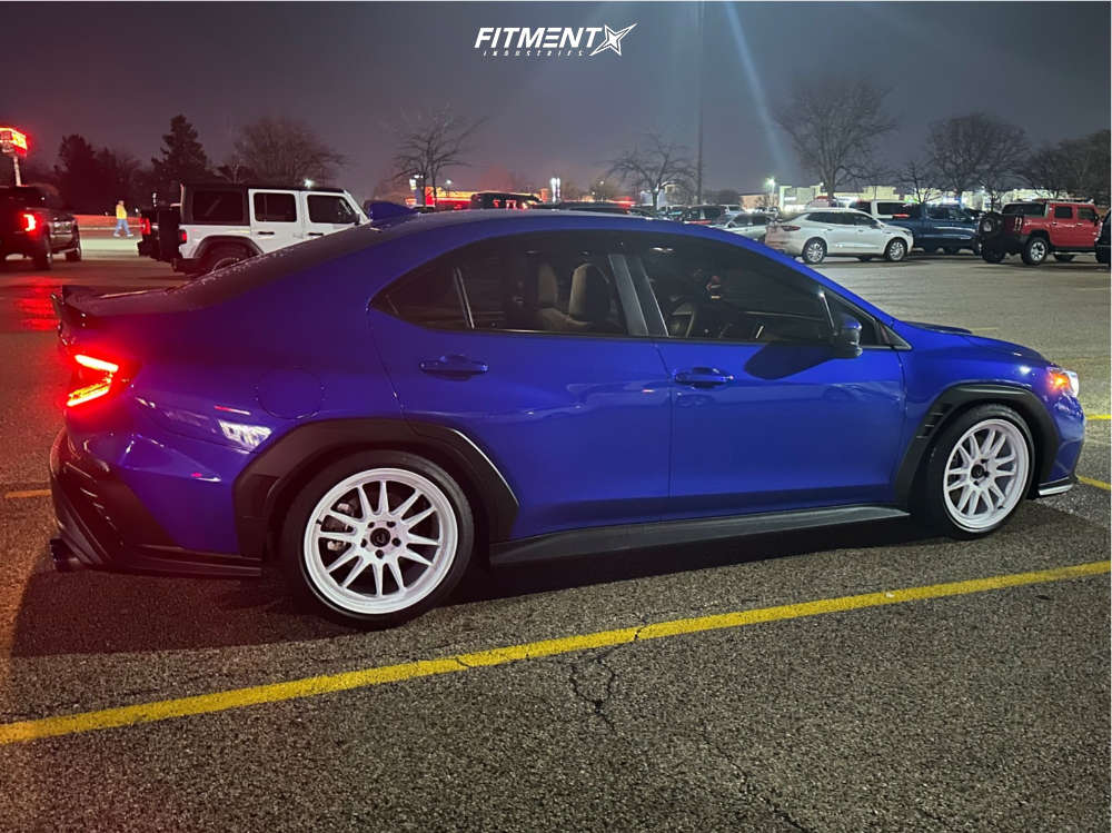 2022 Subaru WRX Premium with 18x9.5 Cosmis Racing Xt-206r-ff and Dunlop ...