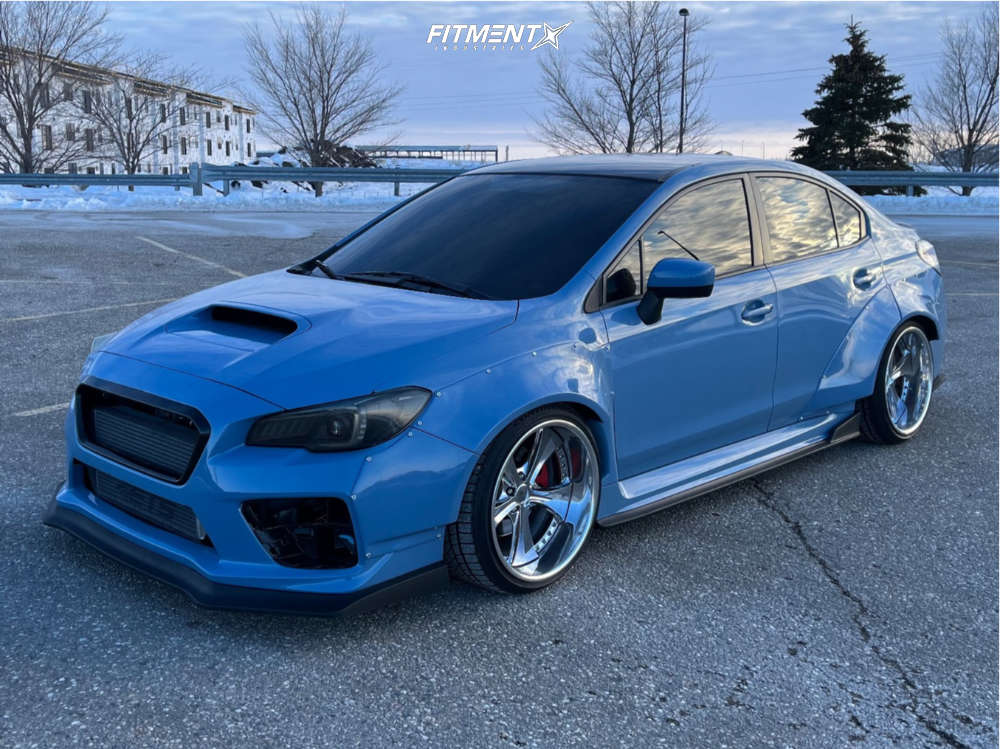 2018 Subaru WRX Premium with 19x11.5 Weds Ratzingers and Continental ...