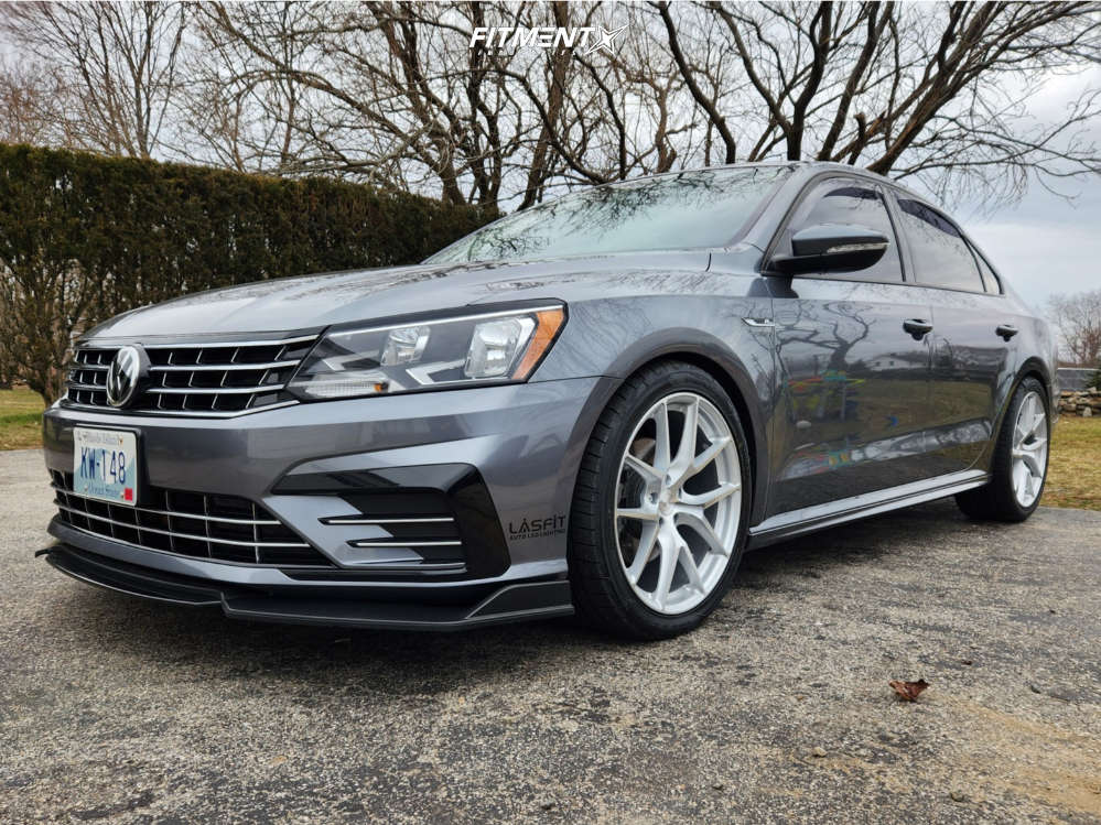 2018 Volkswagen Passat R-Line with 19x8.5 Aodhan Aff7 and Nitto 245x40 ...