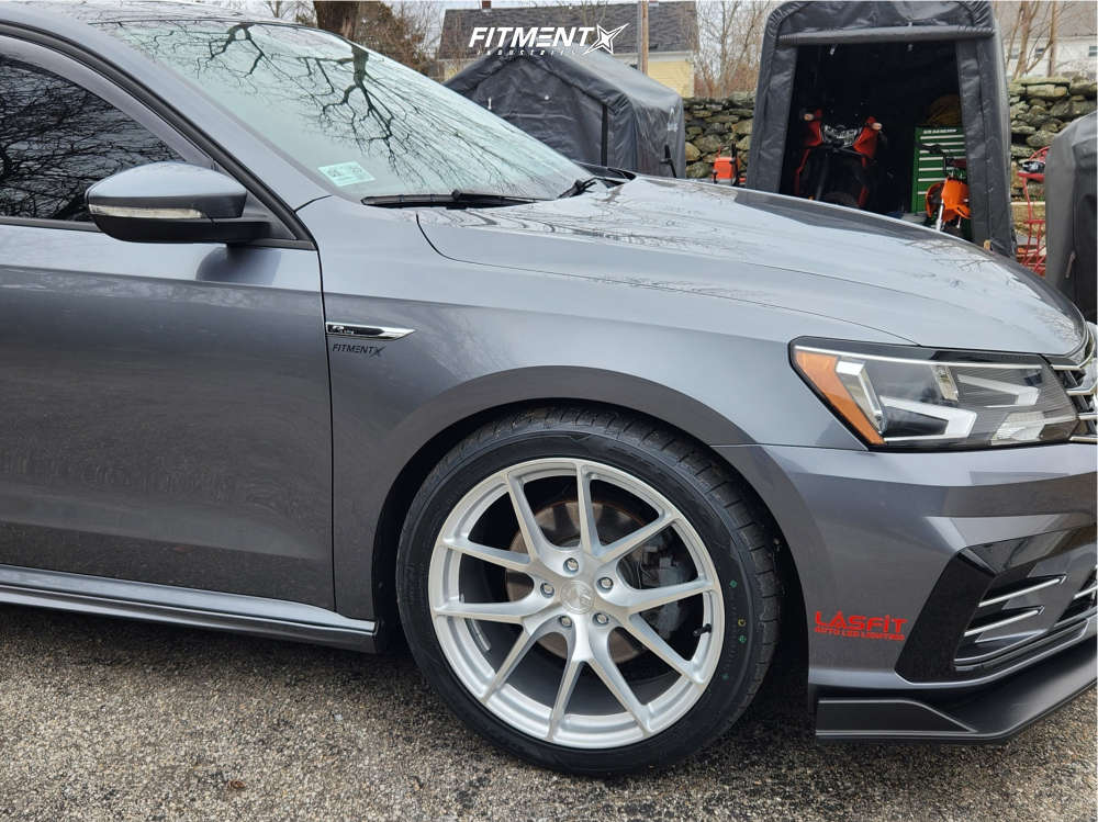 2018 Volkswagen Passat R-Line with 19x8.5 Aodhan Aff7 and Nitto 245x40 ...