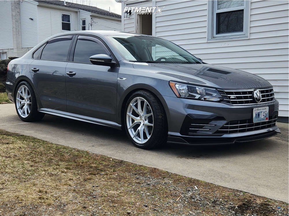 2018 Volkswagen Passat R-Line with 19x8.5 Aodhan Aff7 and Nitto 245x40 ...