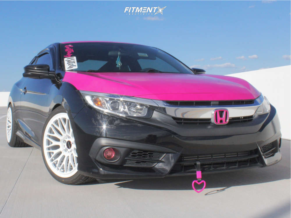 2018 Honda Civic EX-T with 18x8.5 AVID1 Av44 and Vercelli 255x35 on ...