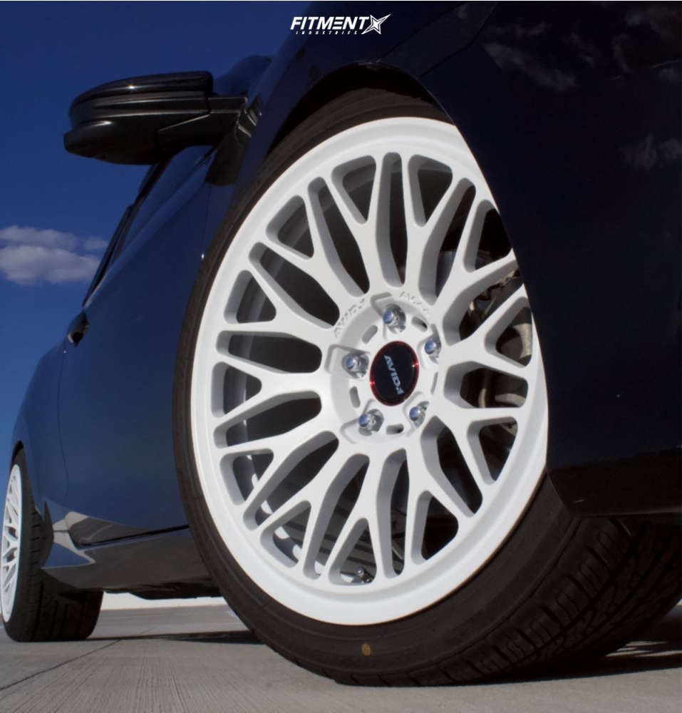 2018 Honda Civic EX-T with 18x8.5 AVID1 Av44 and Vercelli 255x35 on ...