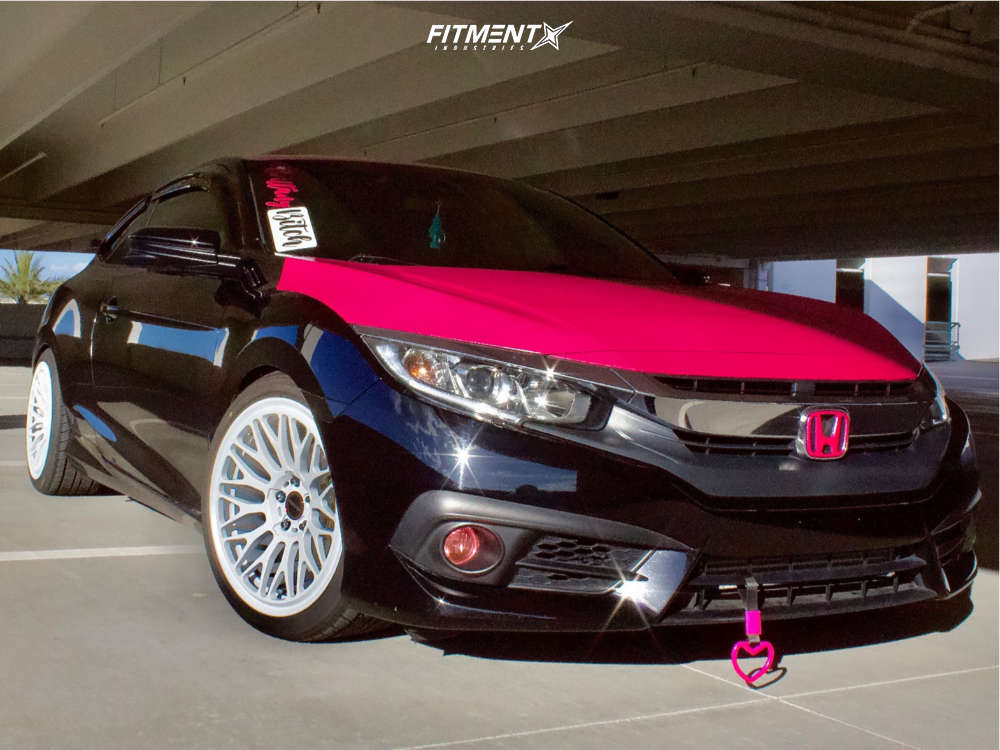 2018 Honda Civic EX-T with 18x8.5 AVID1 Av44 and Vercelli 255x35 on ...