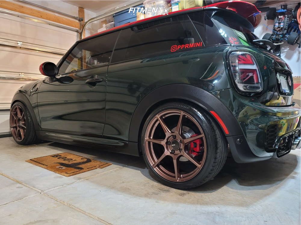 2016 Mini Cooper John Cooper Works with 18x8 Enkei Tfr and Bridgestone ...