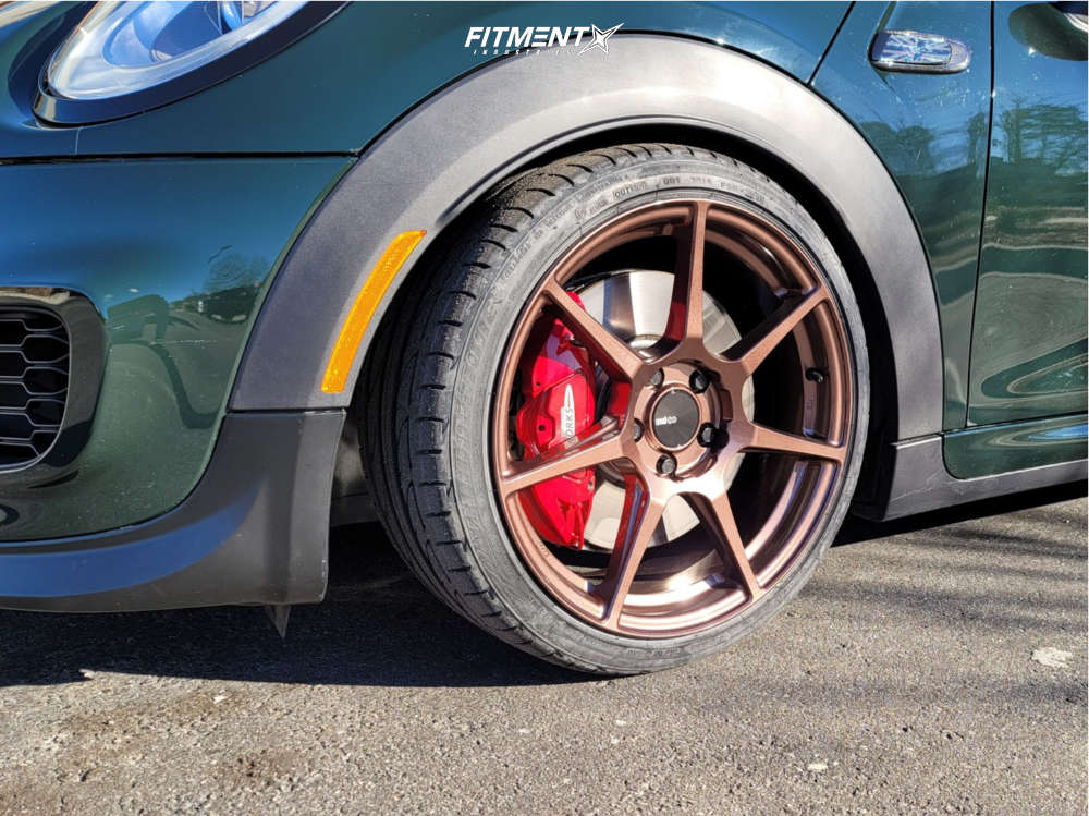 2016 Mini Cooper John Cooper Works with 18x8 Enkei Tfr and Bridgestone ...