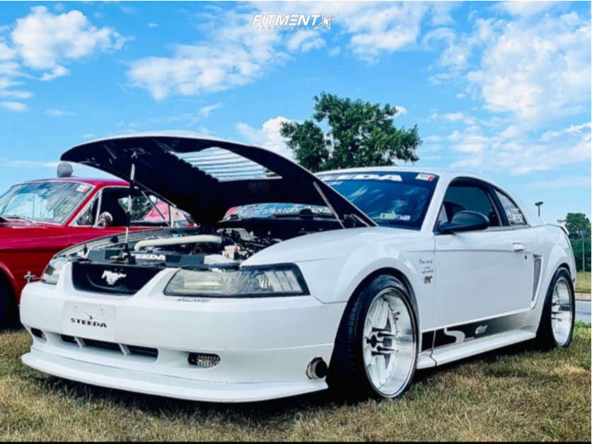 2000 Ford Mustang Steeda with 18x10.5 ESR Cs15 and Toyo Tires 315x35 on ...