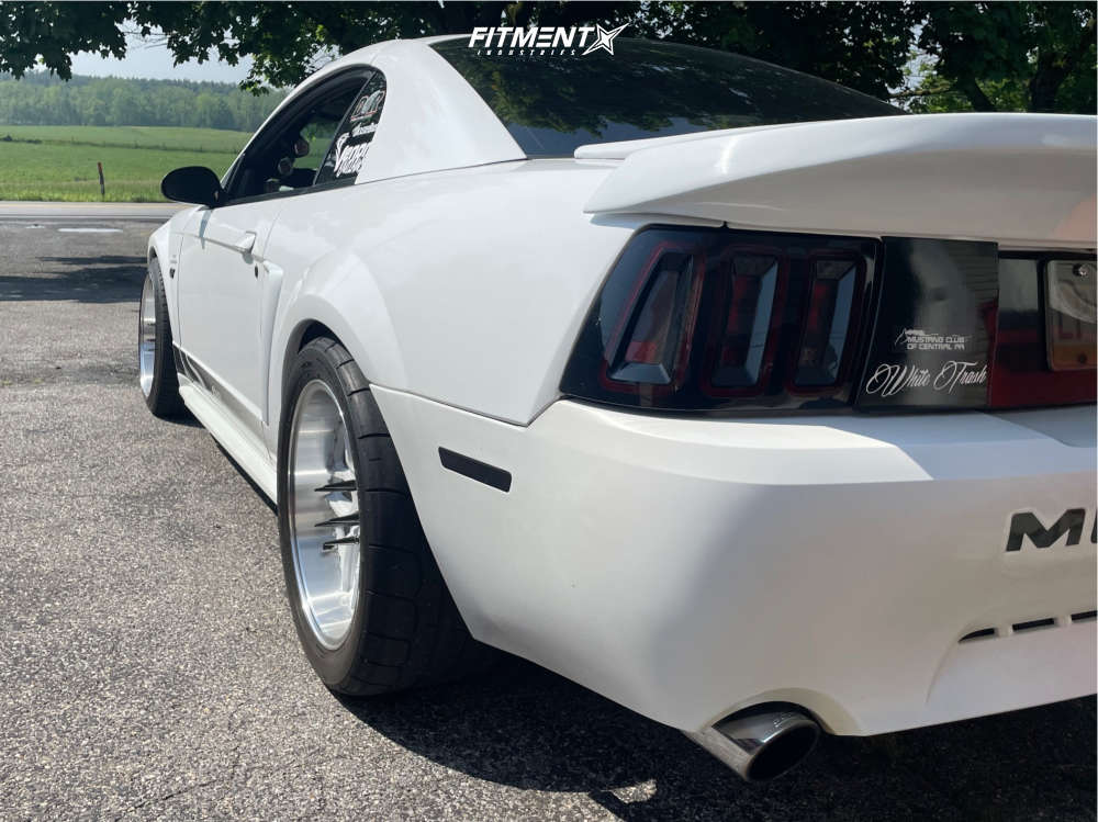 2000 Ford Mustang Steeda with 18x10.5 ESR Cs15 and Toyo Tires 315x35 on ...