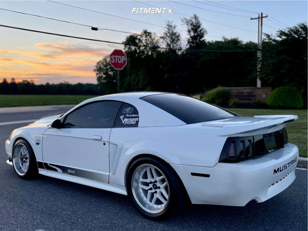 2000 Ford Mustang Steeda with 18x10.5 ESR Cs15 and Toyo Tires 315x35 on ...