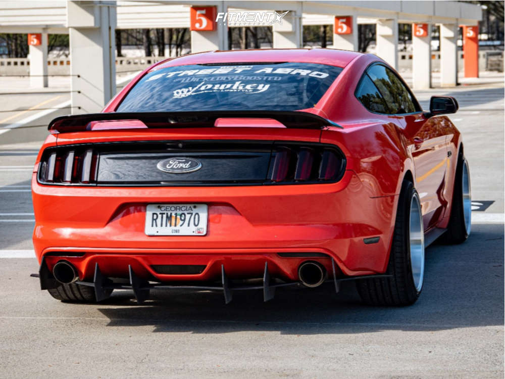 2016 Ford Mustang GT with 19x11 Aodhan Ds07 and Michelin 245x35 on ...