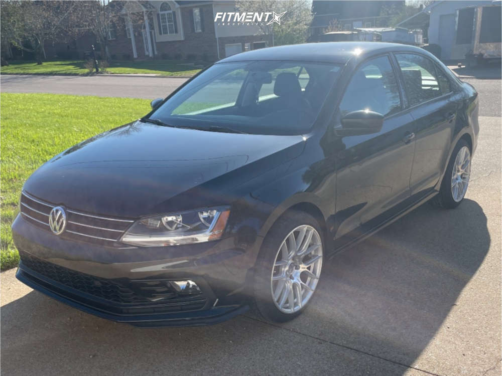 2018 Volkswagen Jetta Wolfsburg Edition with 18x8.5 Aodhan Ah-x and ...