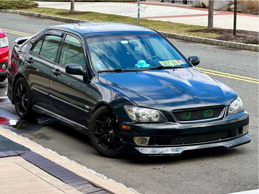 2004 Lexus IS300 Base with 17x7.5 Enkei Vulcan and General 225x45 on ...
