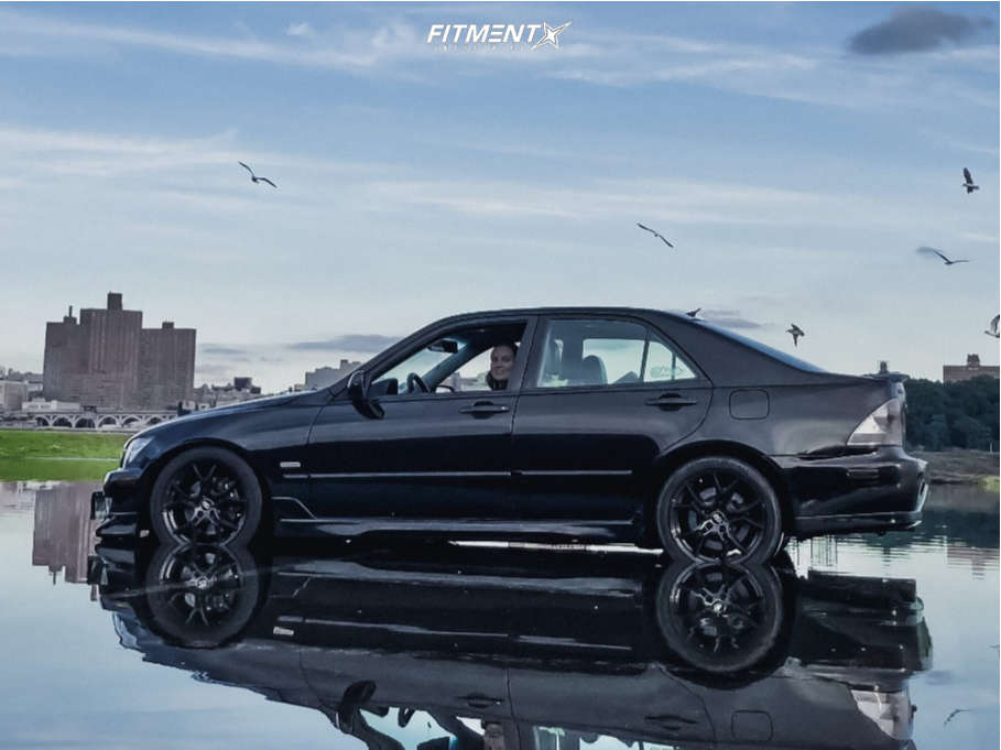 2004 Lexus IS300 Base with 17x7.5 Enkei Vulcan and General 225x45 on ...