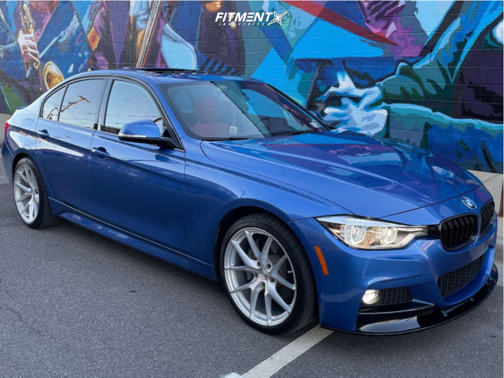 2018 BMW 330i M Sport with 19x8.5 Aodhan Aff7 and Michelin 235x35 on ...