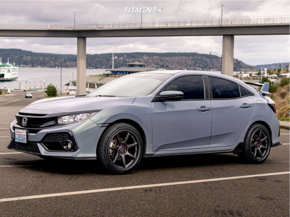 2019 Honda Civic Sport with 18x9.5 Anovia Kano and Nitto 235x40 on Stock Suspension | 2608708 ...