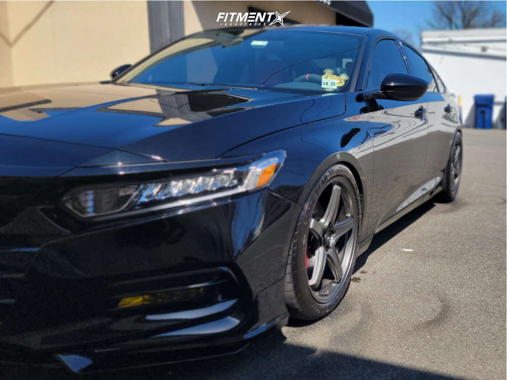 2020 Honda Accord Sport with 19x8.5 Konig Neoform and Goodyear 245x40 ...