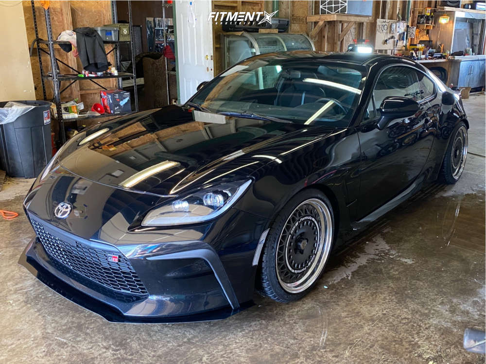 2022 Toyota GR86 Premium with 18x9 SSR Formula Aero Mesh and Michelin 245x35 on Coilovers ...