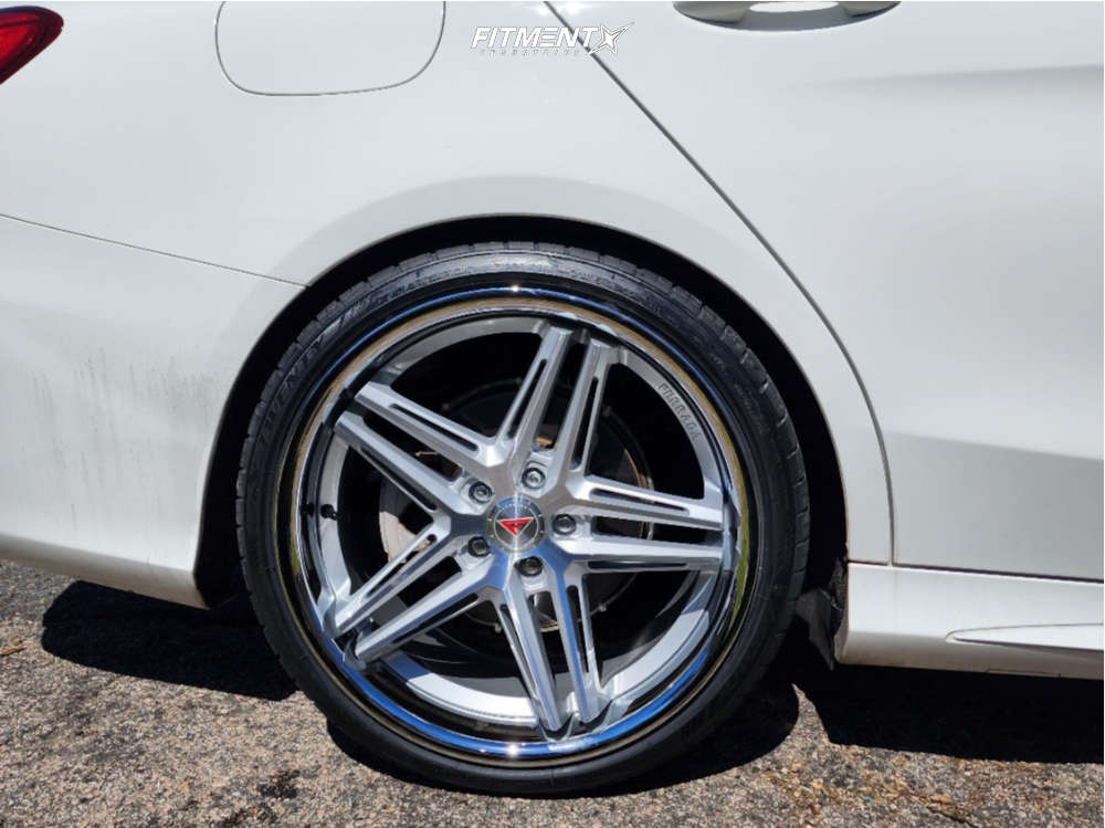 2016 Mercedes-Benz C300 4Matic Sport with 20x8.5 Ferrada Cm1 and Lexani ...