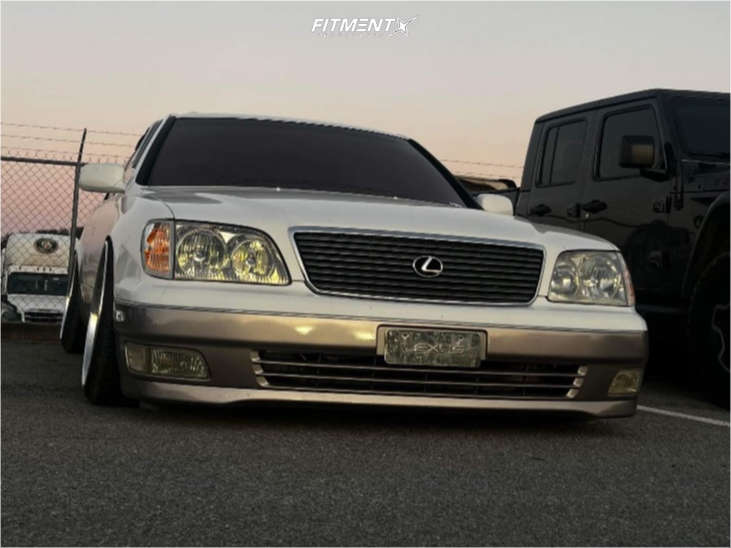 2000 Lexus LS400 Base with 19x10 Weds Ratzingers and Fullway 225x35 on ...