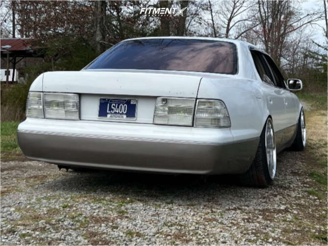 2000 Lexus LS400 Base with 19x10 Weds Ratzingers and Fullway 225x35 on ...