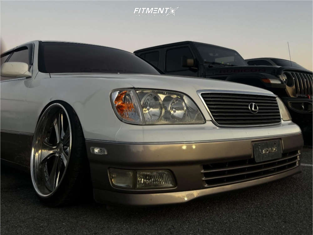 2000 Lexus LS400 Base with 19x10 Weds Ratzingers and Fullway 225x35 on ...