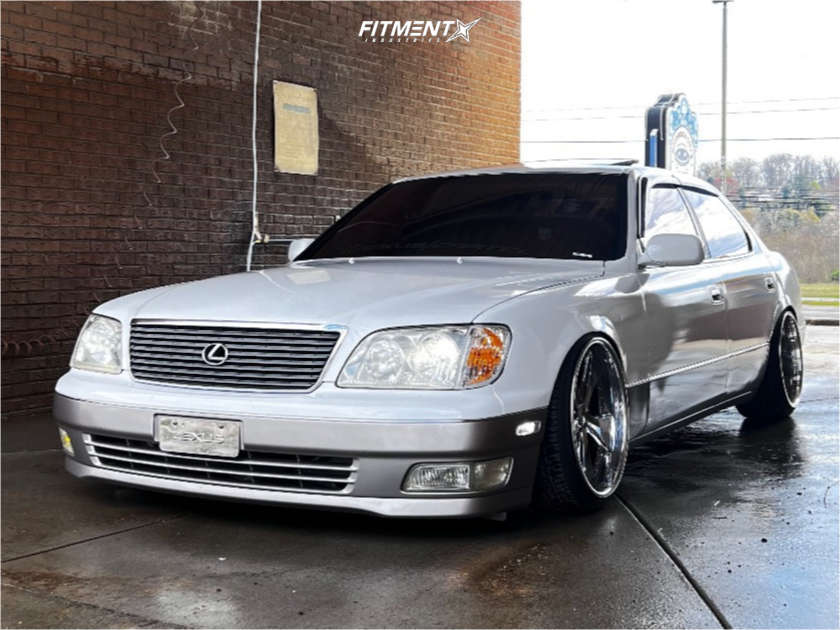 2000 Lexus LS400 Base with 19x10 Weds Ratzingers and Fullway 225x35 on ...