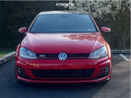 2015 Volkswagen GTI SE with 18x8 Enkei Raijin and Pirelli 225x40 on ...